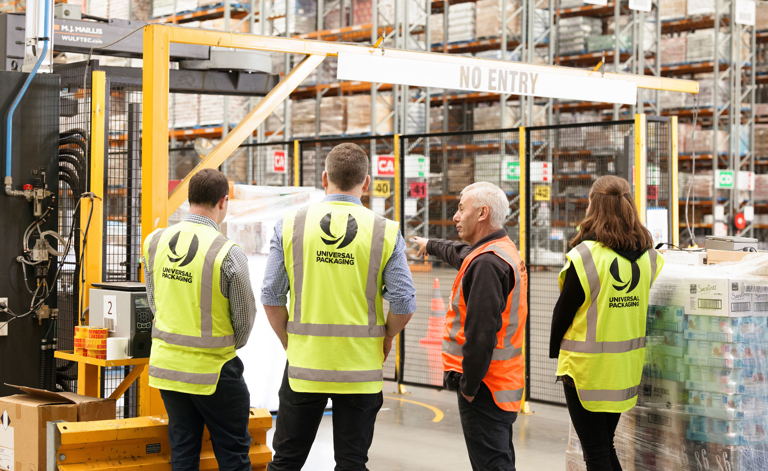 About Us & Our Pallet Wrapping Solutions - Universal Packaging