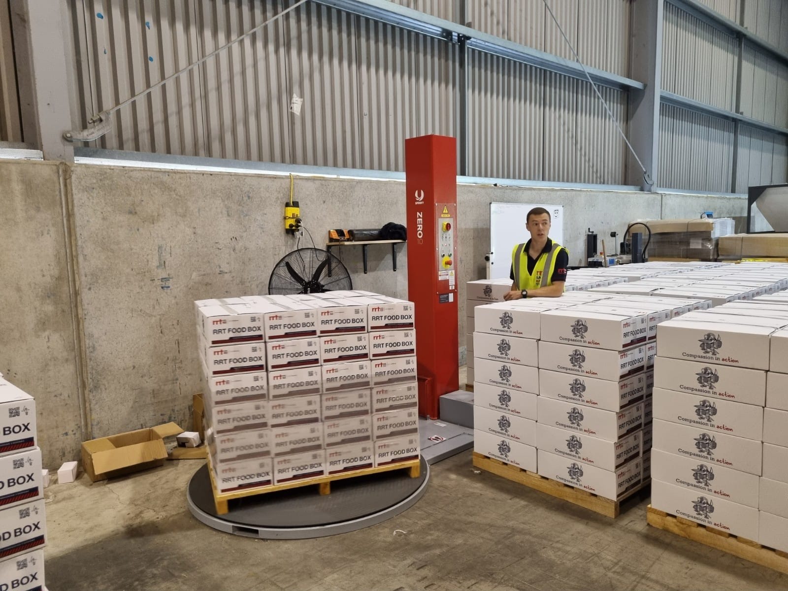 Supporting flood-hit communities - Universal Packaging